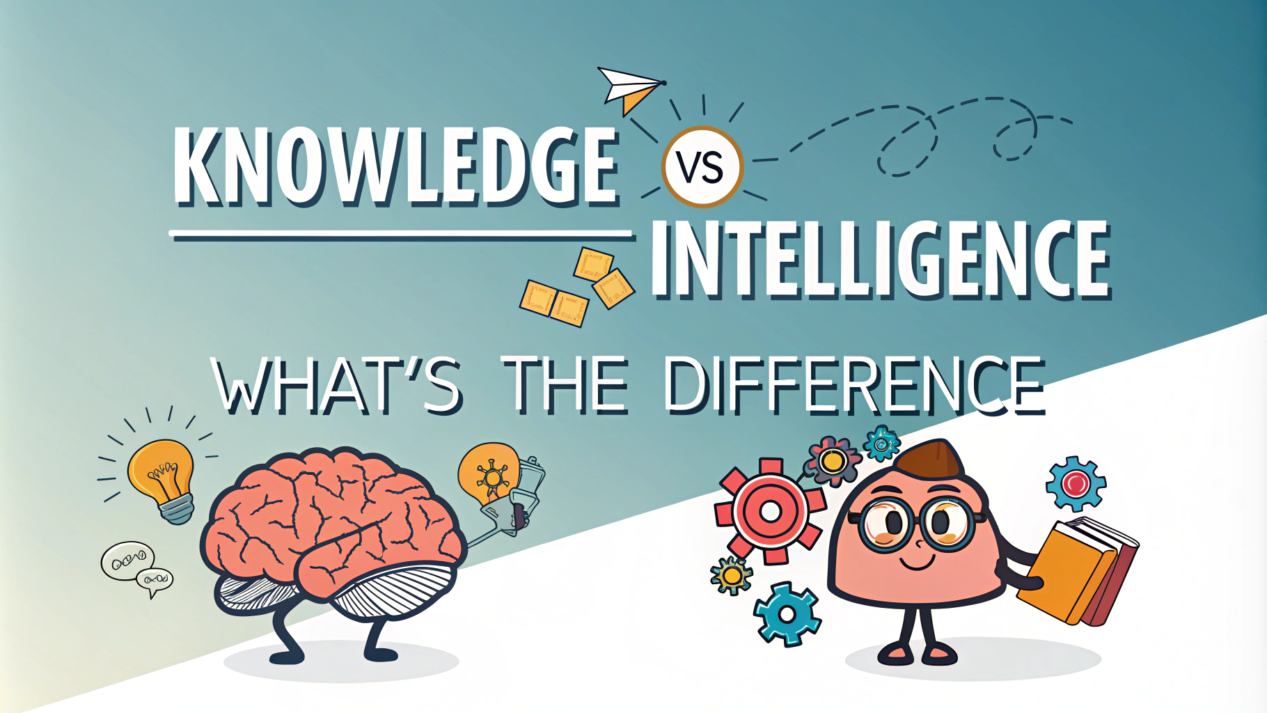 Knowledge vs Intelligence: What's The Difference? - Differencely Knowledge vs Intelligence: What's The Difference? - Differencely